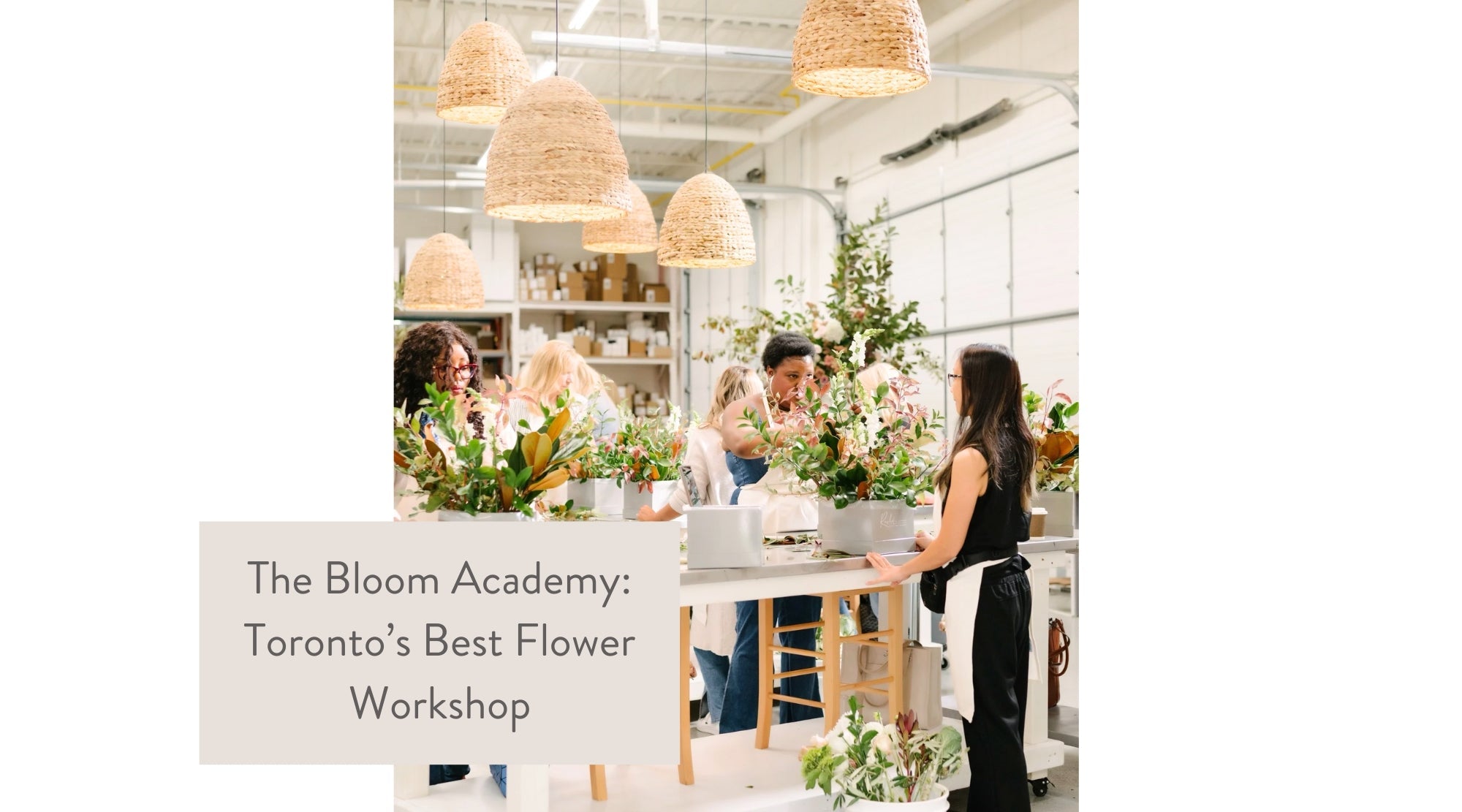 The Bloom Academy: Toronto's Best Flower Workshop – Boutique Blooms
