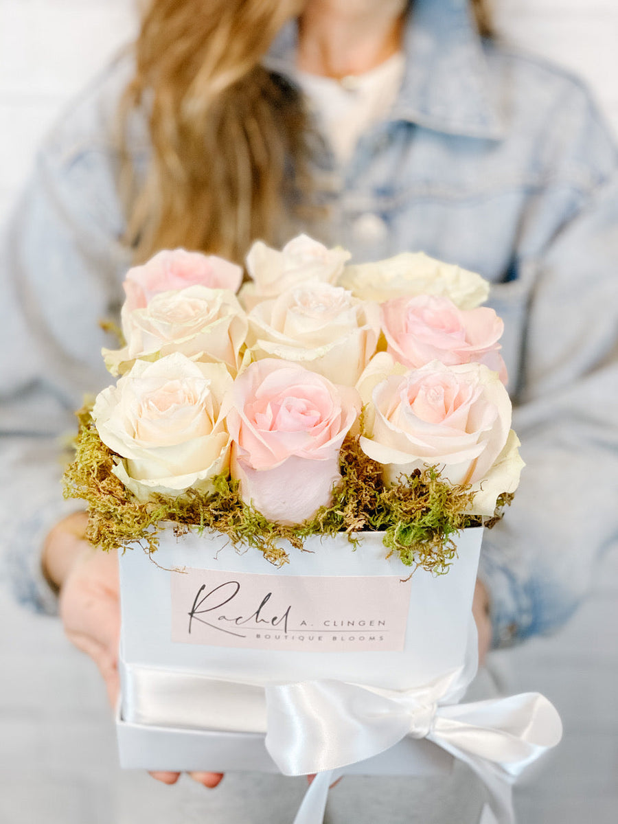 Petite Rose Bloom Box - Boutique Blooms