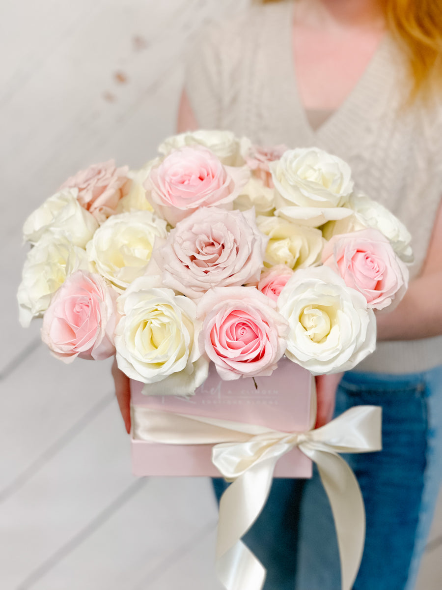 Petal Pink Rose Box Bloom Box